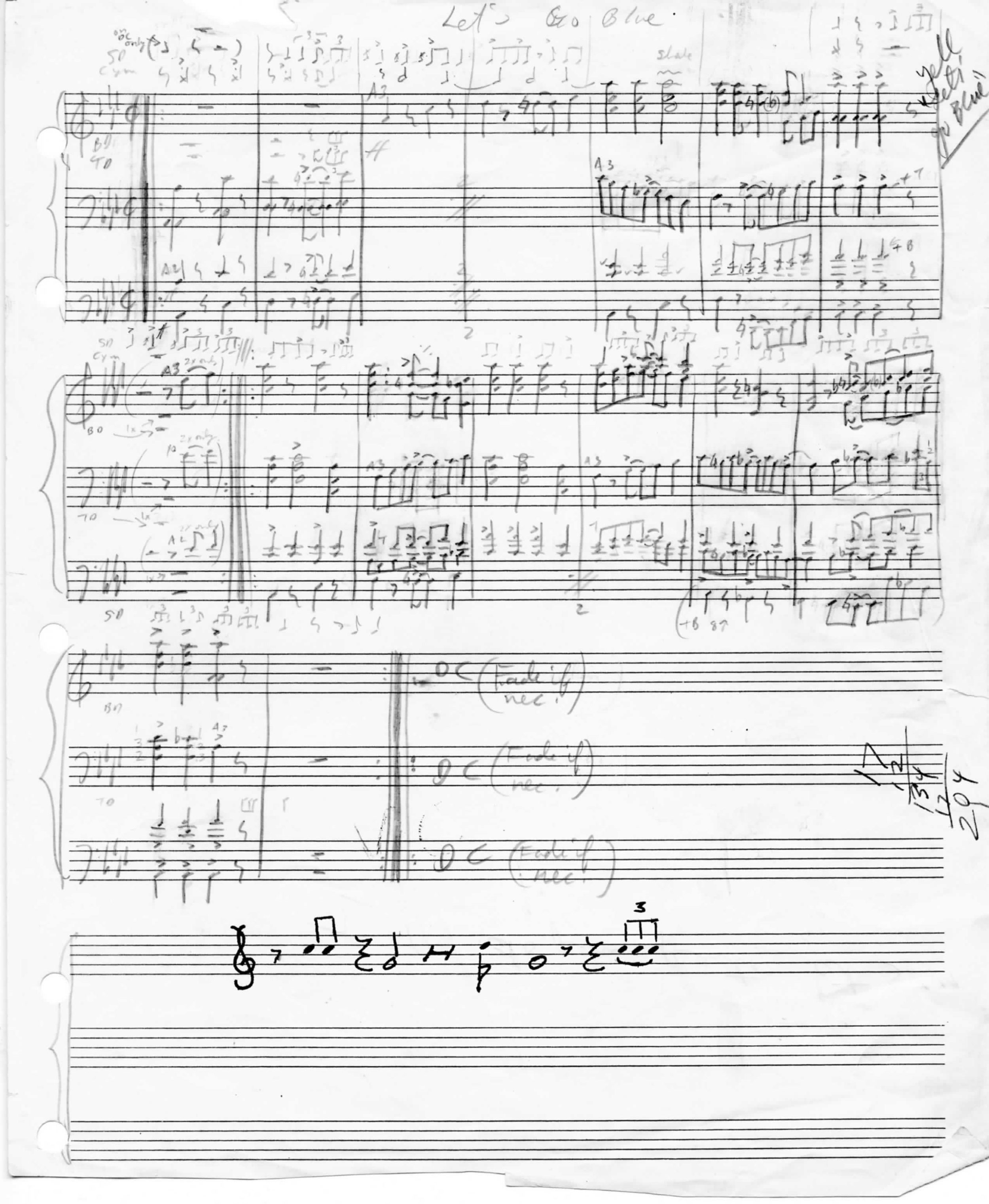 Rhapsodies in Blue | University of Michigan Heritage Project