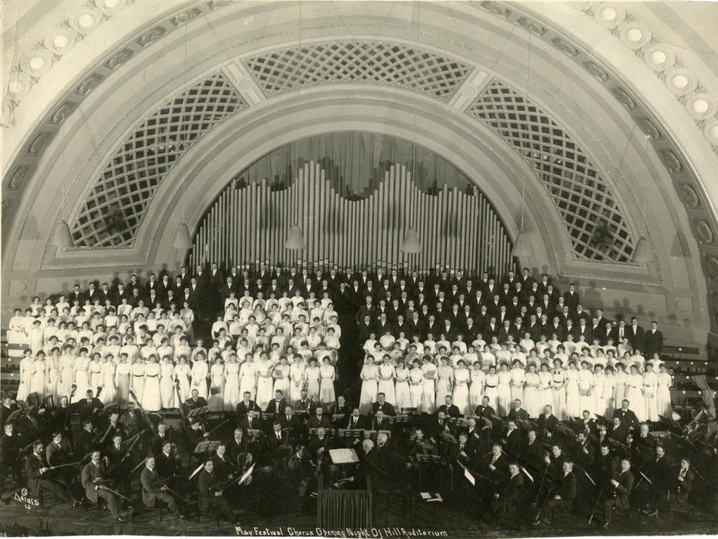 The May Festival Rising | University of Michigan Heritage Project