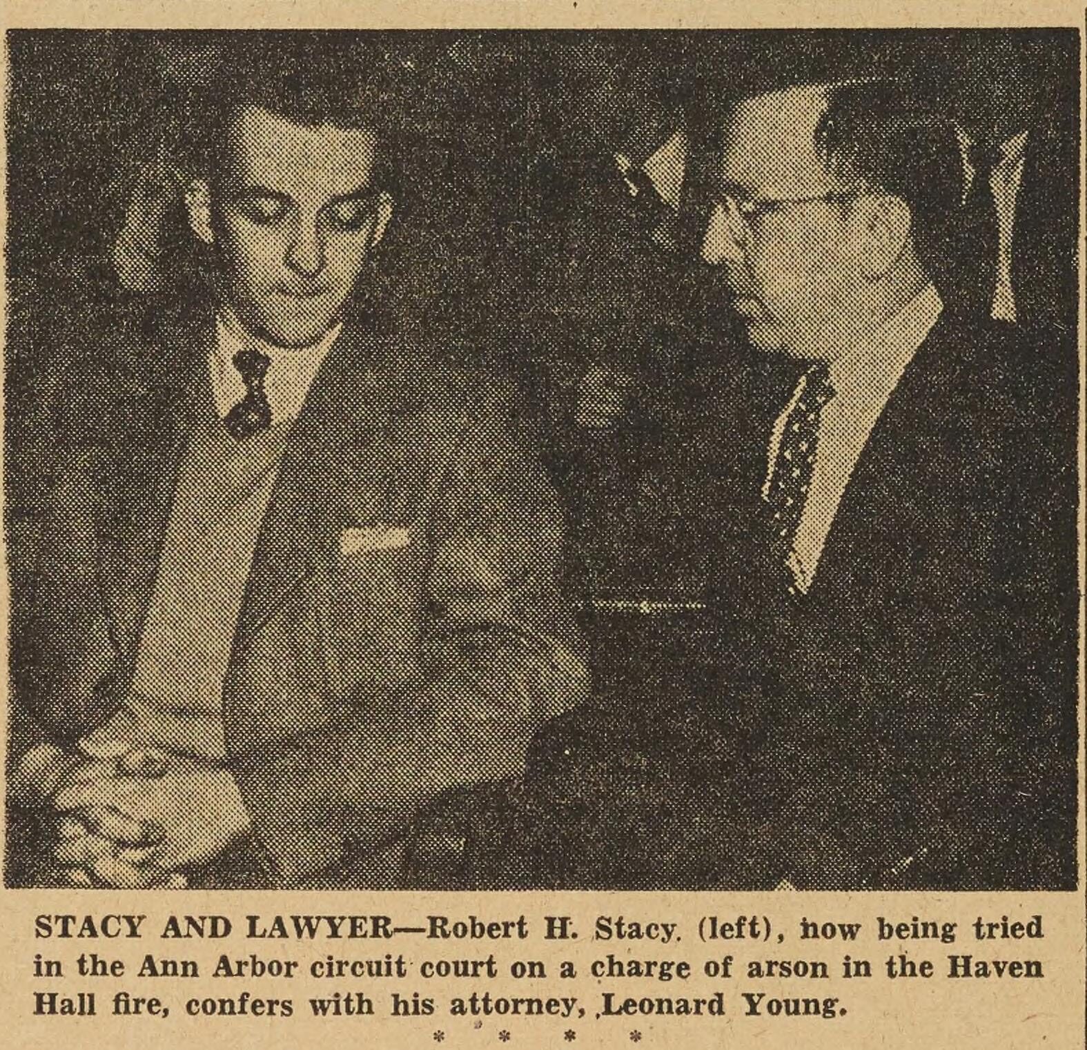 The Arsonist Was a Scholar | University of Michigan Heritage Project